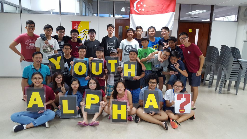 At the Youth Alpha – Bedok Lutheran Church